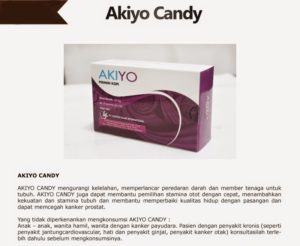 Cara Makan Akiyo Permen 100% ASLI